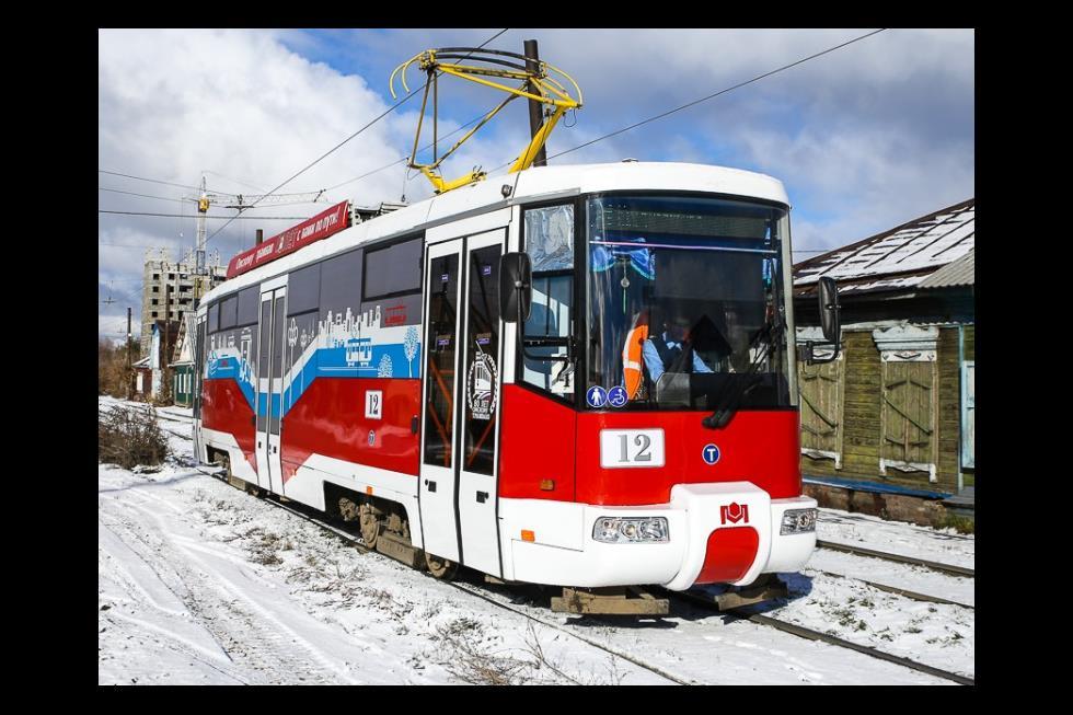 Omsk presents first low-floor tram | News | Railway Gazette International